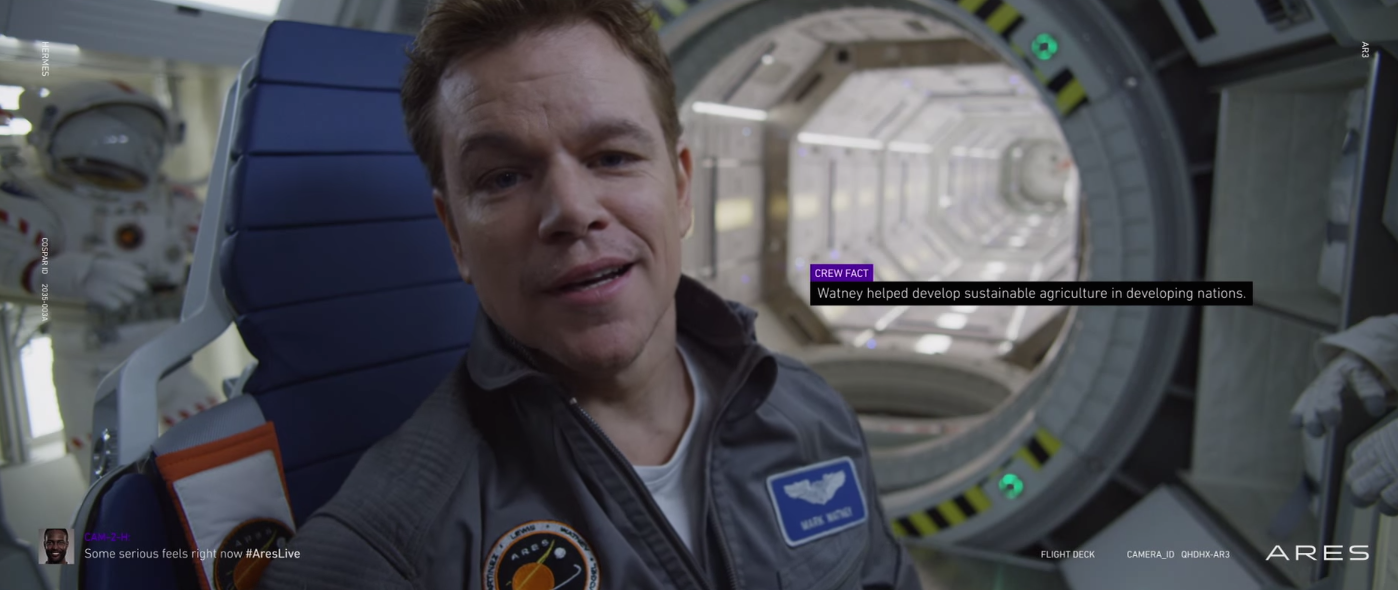 Watch THE MARTIAN Trailer, Ridley Scott's Newest, Star-Packed Mission ...