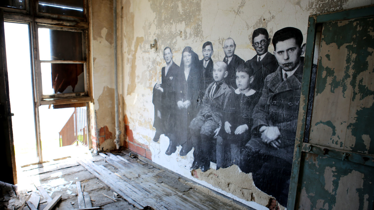 Sneak Peek: Tour JR's "The Ghost of Ellis Island" | Tribeca